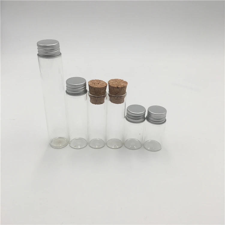 Lab And Medical Flat Bottom Or Round Bottom Glass Test Tube With Cork ...