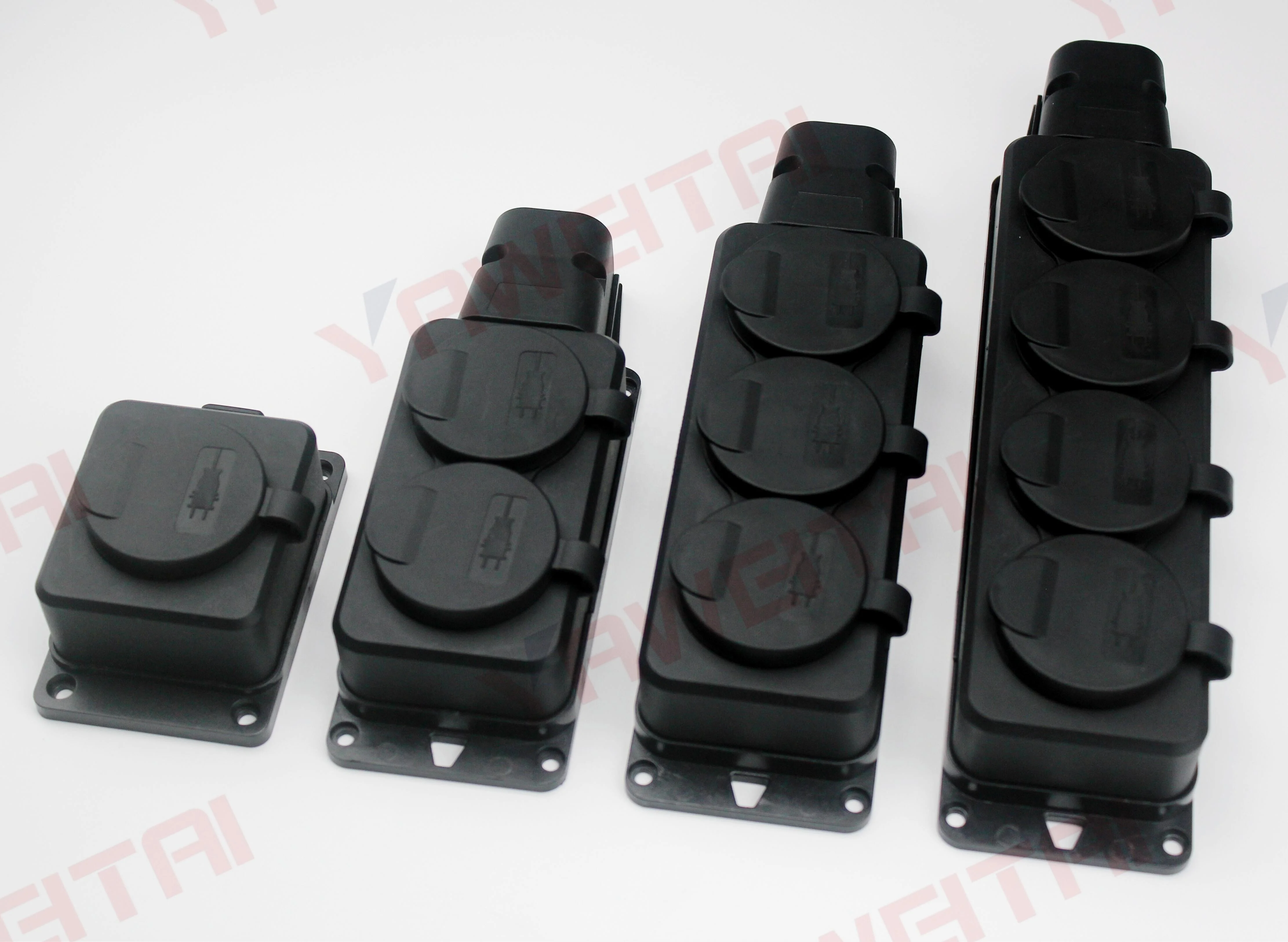 European Waterproof Socket IP54 1 Gang Schuko Extension Socket With ...