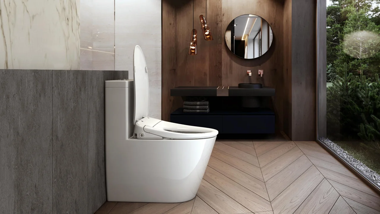 Electronic Flush Electric Dry Intelligent Senor Warm Heated Automatic ...