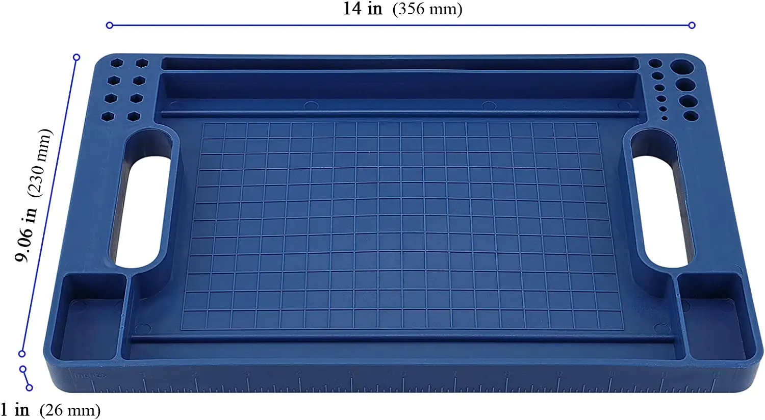 Mechanic Rubber Tool Tray,Non Slip Tool Parts Organizer Tray For ...