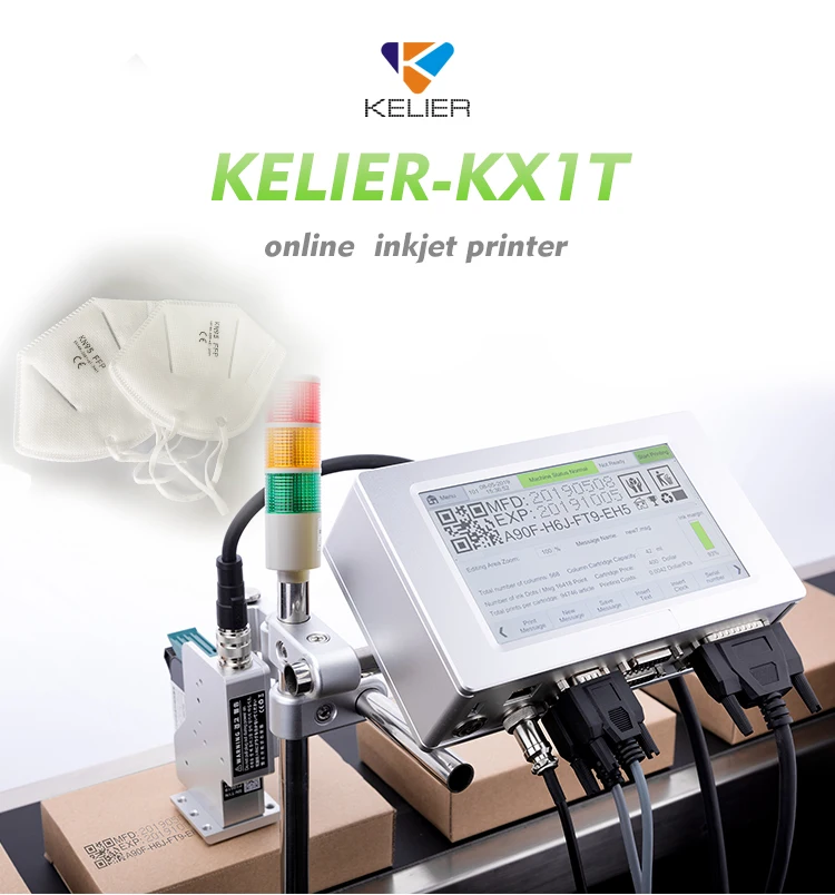 China Customized Continuous Inkjet Printer Marking Machine ...