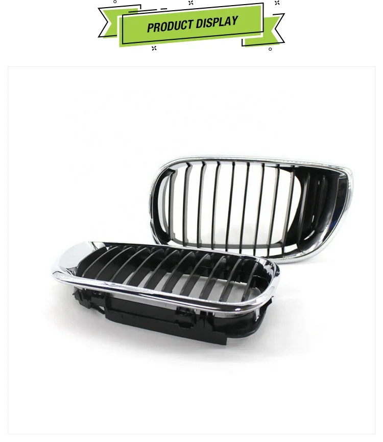 For BMW 3 Series E46 02-05 Front Grille Kidney Half Chrome 51137030545 ...