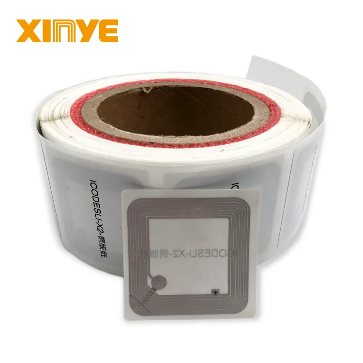 Iso15693 Rfid Hf I-code Slix2 Rfid Library Tag Printable Coated Paper ...