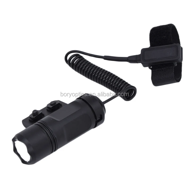 Tactical Flashlight 250 Lumen M-lok Rail Handguard Rail Mount ...