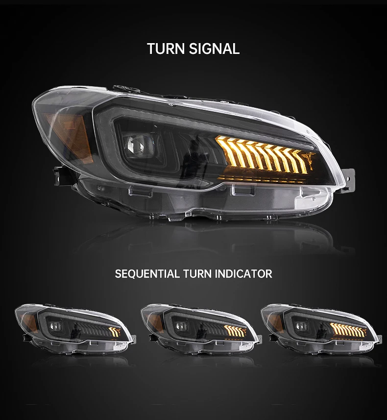 Vland Wholesale Full Led Drl With Sequential Head Lights 2015-2020 Sti ...