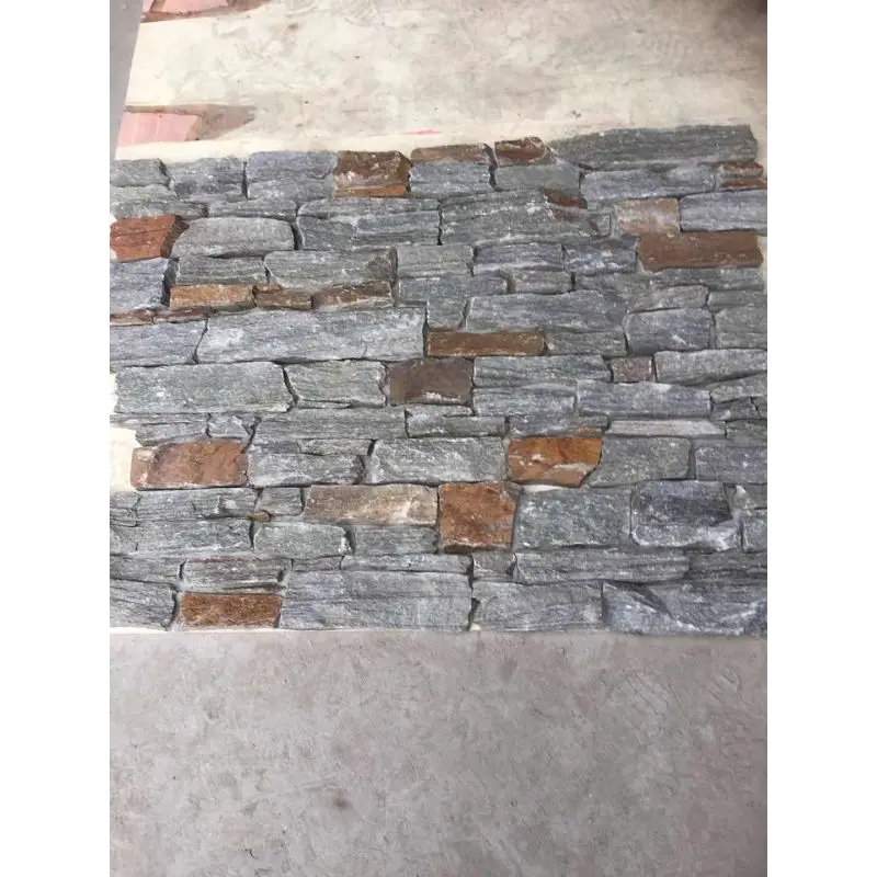 Natural Rustic Slate Wall Cladding Stone - Buy Natural Rustic Slate ...