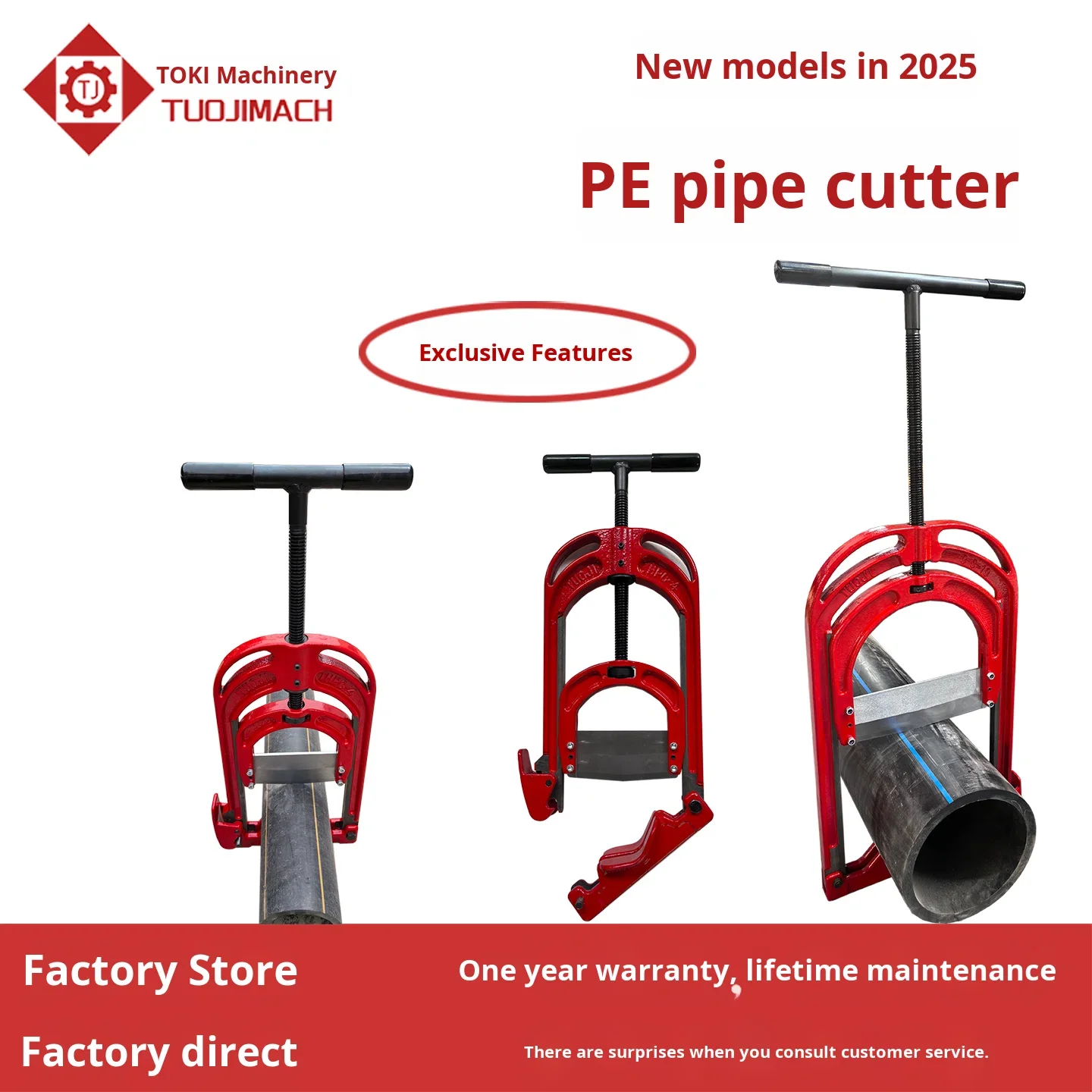 PE Pipe Knife Gate Valve Gantry Cutter Model THPC DIY Grade 1 Year ...