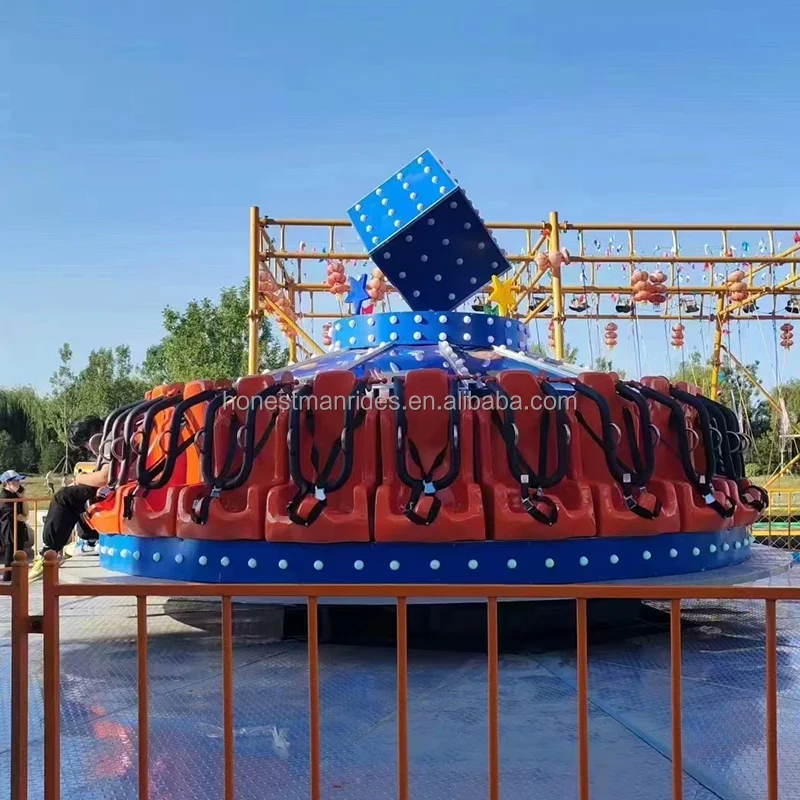 24 Seats Thrill Funfair Fire Phoenix Rides Carnival Amusement Park ...