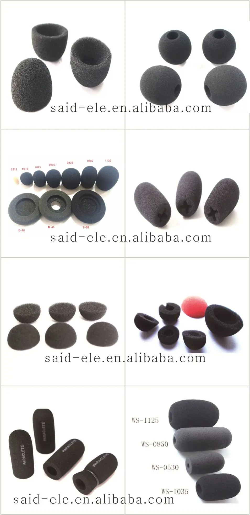 One Pair Of 80mm Foam Earpads Fits Infrared Wireless ...