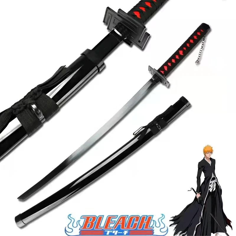 Bleach Swords Ichigo Bankai Zangetsu Cosplay Japanese Ninja Sword ...