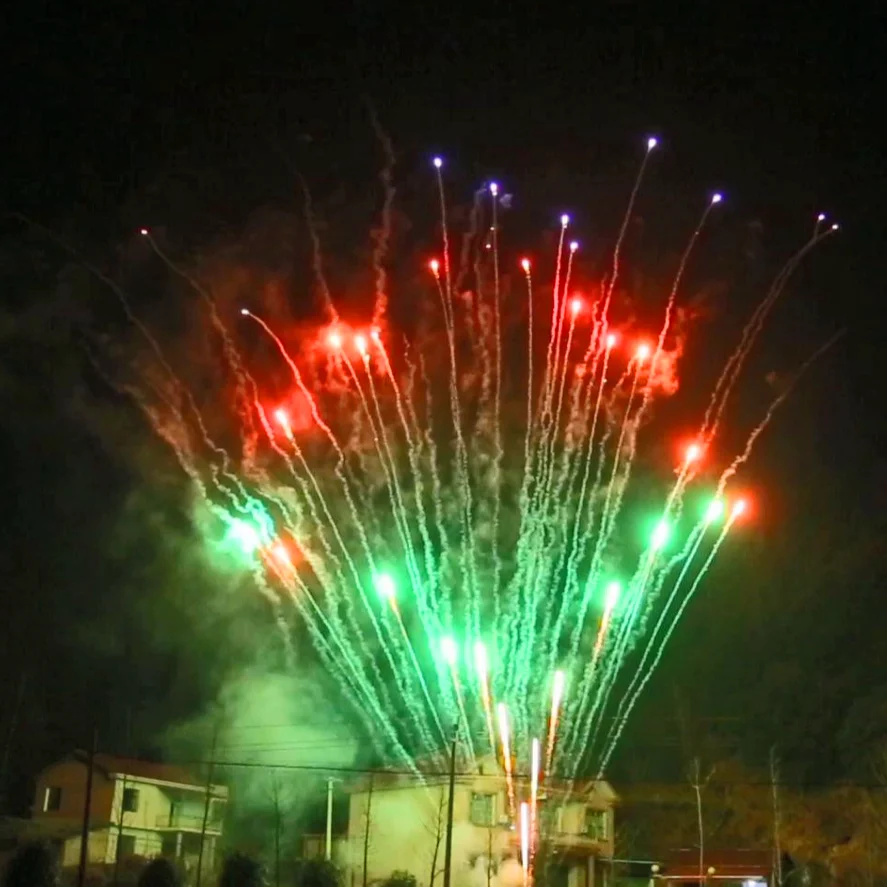 Liuyang Custom Pyrotechnic 228 Shots New Year Chinese Outdoor Classic ...