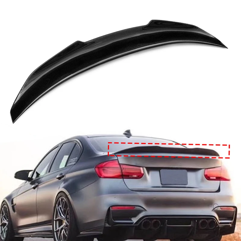 Psm Style Car Rear Spoiler Wing Lip Trunk Boot Spoiler Wing For Bmw 3 ...