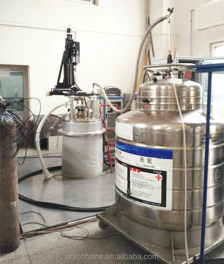 Cryogenic Dewar Vessel Liquid Heluim 100l Liquid Heluim Storage Tank ...