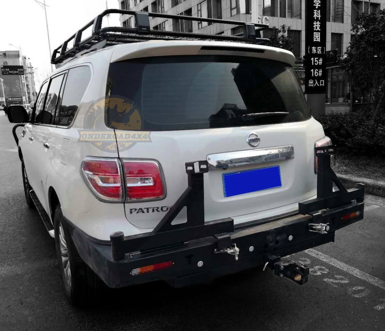 Nissan Patrol Y62 Rear Bumper - Durable & Stylish Accessory