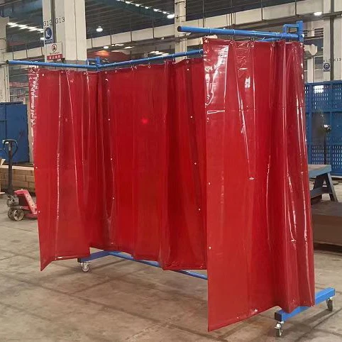 square Welding Frame Welding protection PVC Welding Curtain Vinyl with ...