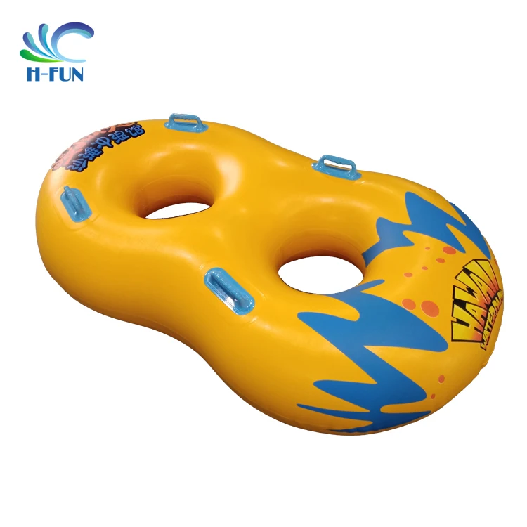 Inflatable Figure 8 Double Tube Water Park Lazy River Pool Floaters For ...