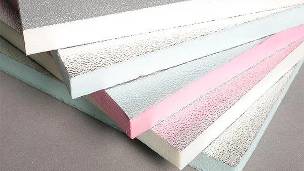 Pir Fire Resistant Pir/pu/phenolic Boards With Aluminium Foil Facings ...