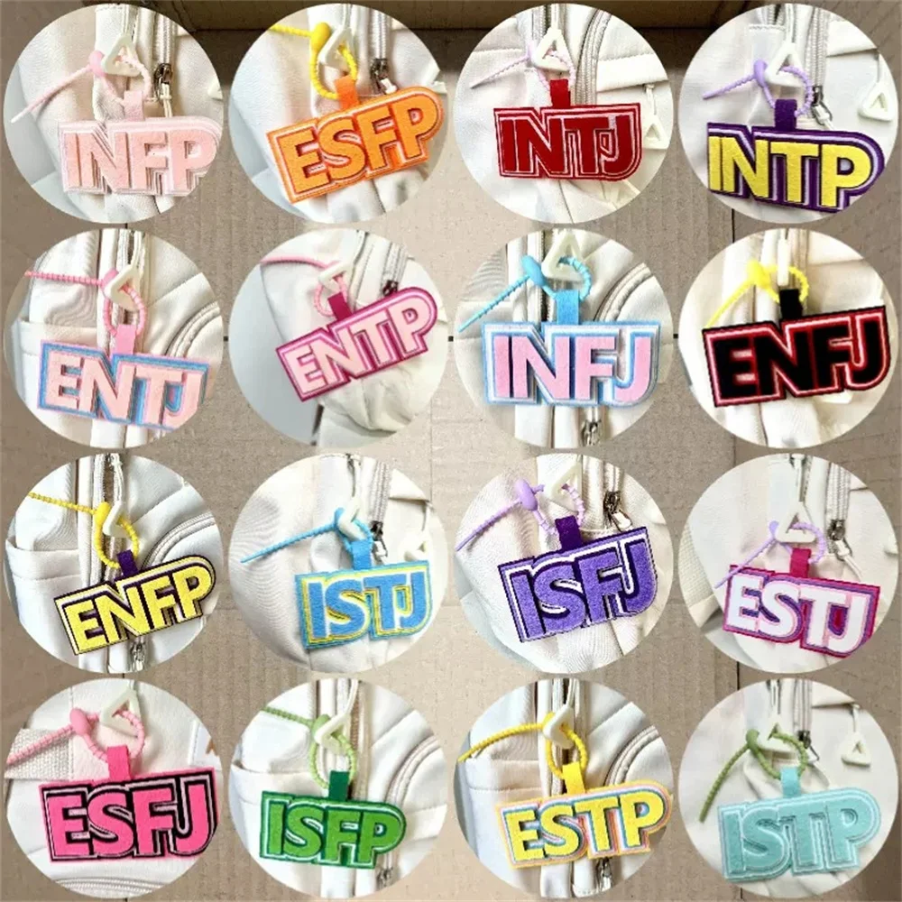 HOT MBTI 16 Personalities Figure Backpack Accessories