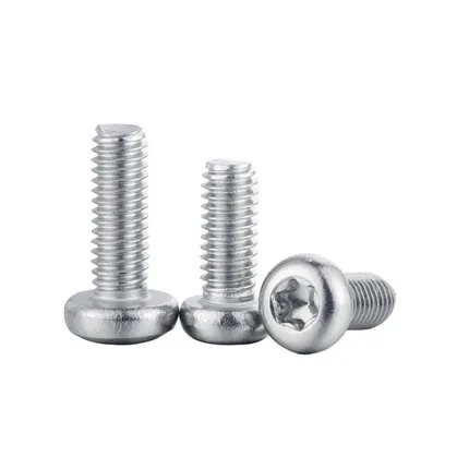 Stainless Steel 304 316 Torx Six Lobe Hexalobular Socket Round Pan Head ...