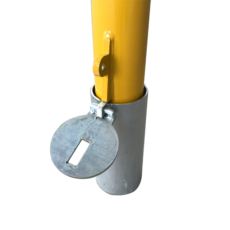 Key Lockable Bollard/Fold Down Bollards/removable Parking Safety ...