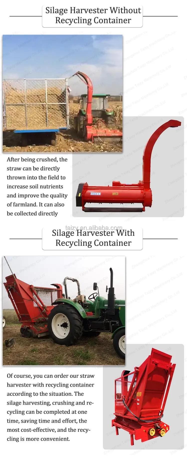 Corn Stalk Cutter Tractor - Efficient Dry Corn Processing