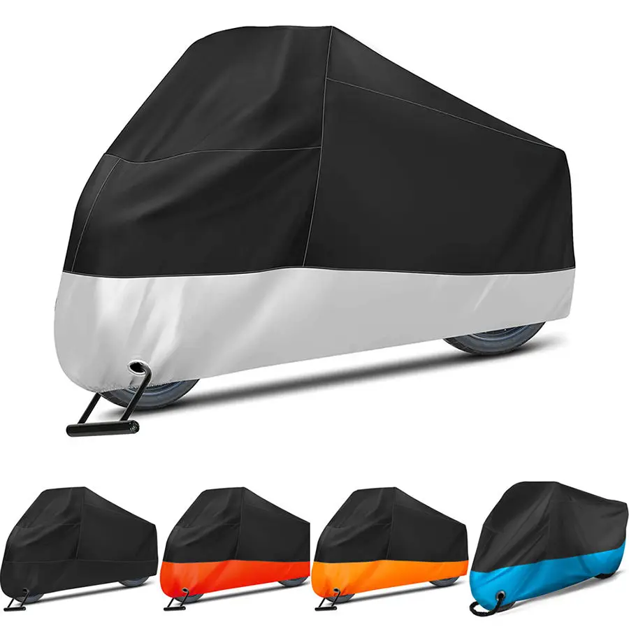 All Season Universal Waterproof Sun Motorbike Cover Protection ...