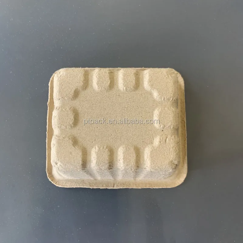 Mushroom Punnet Pulp Molded Tray - Sustainable Packaging