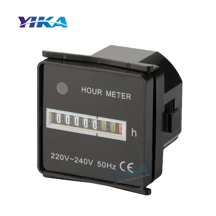 Yika Hm-2 48x48 Ac 120 Volt Dc 24v Engine Hour Meter - Buy Dc 24v ...