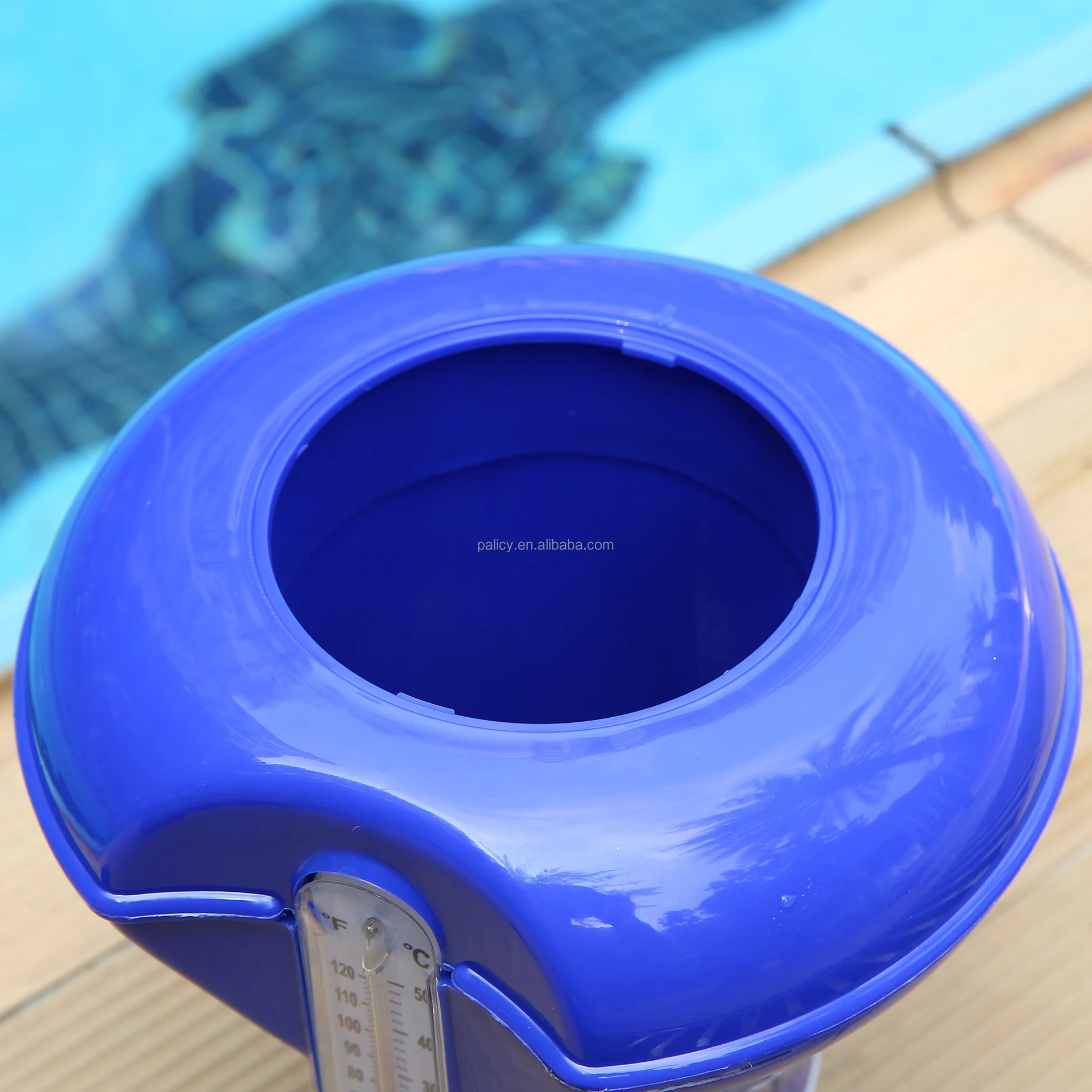 Abs Swimming Pool Floating Chemical Chlorine Dispenser Tablet Holder ...
