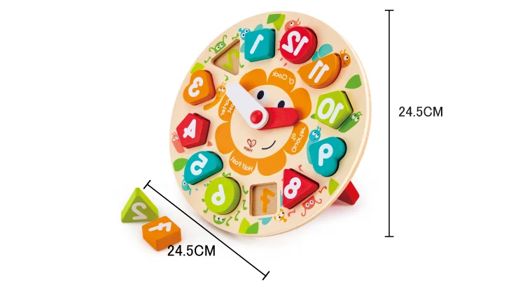 Diy Wooden Play Toys Plywood Clock Puzzle Clock Kid - Buy Wooden Play ...