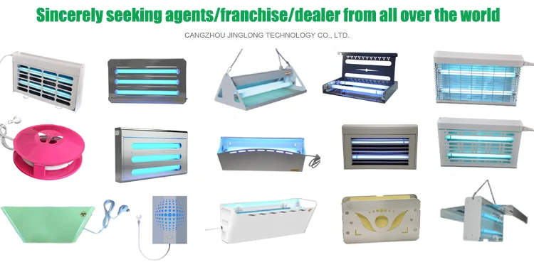 Indoor Wall Mounted Fly Killer Trap Fly Lamp Light - 480+ Hours