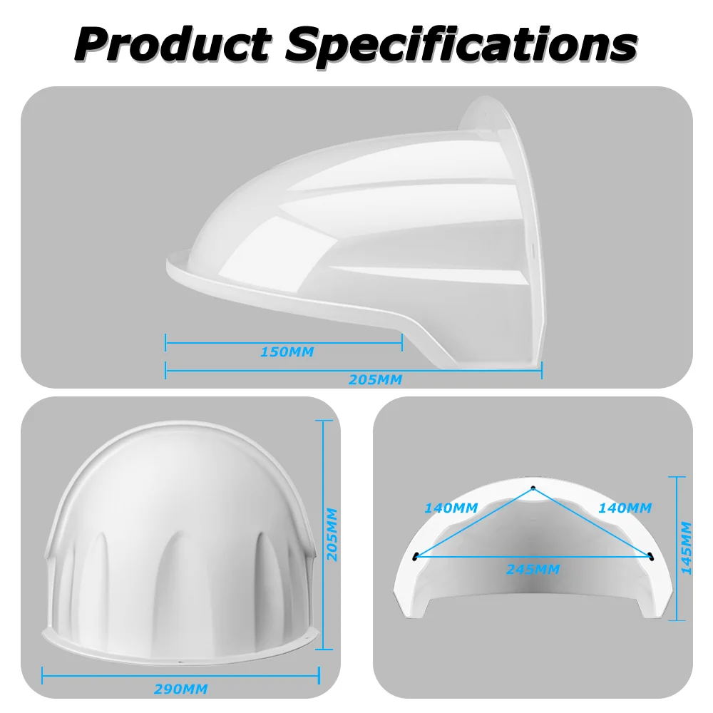 Universal Sun Rain Shade Camera Cover Shield Cover Shield For Dome ...