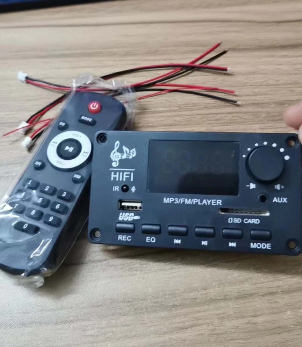 MP3 Player Bluetooth Decoding Board Module with 100W Amp