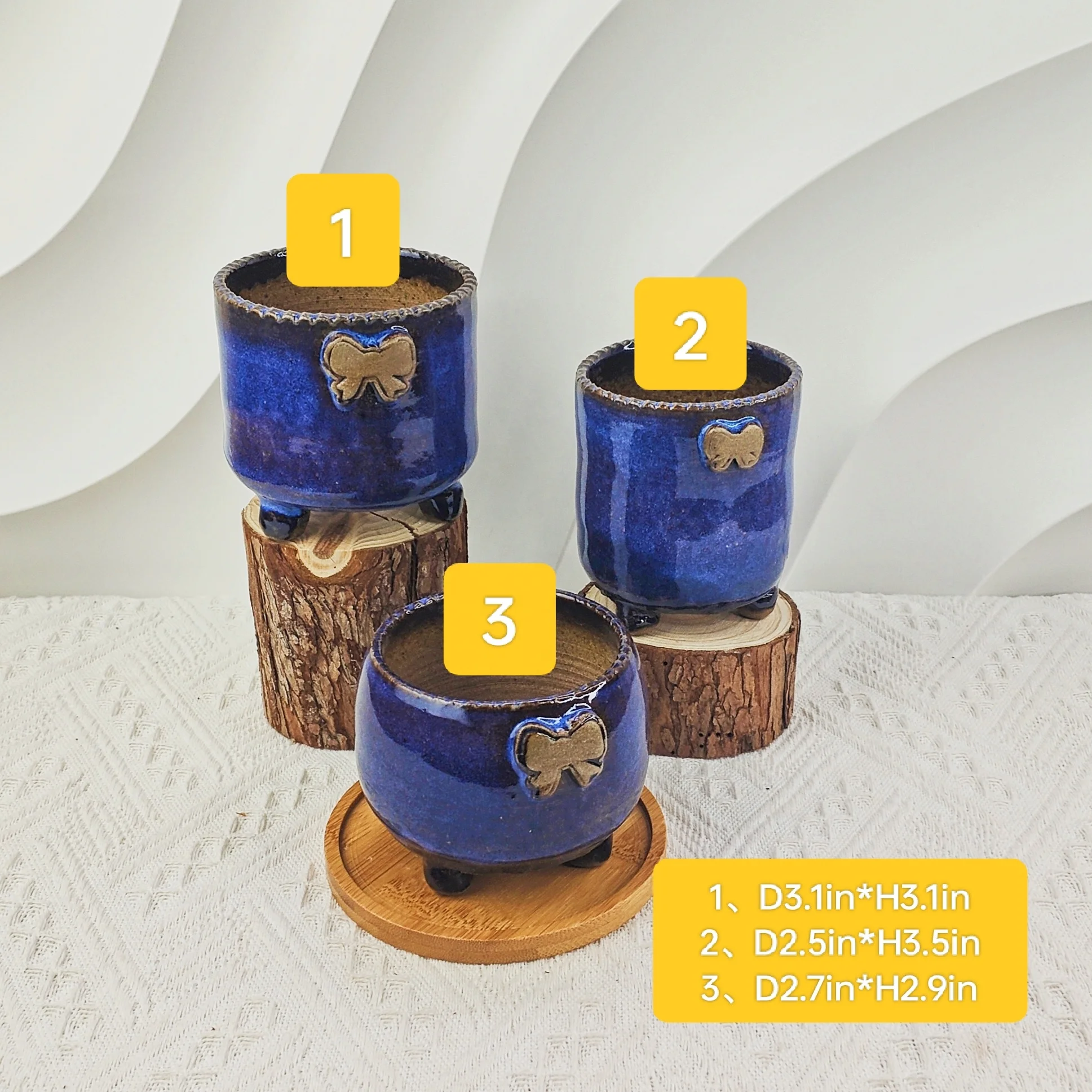 Customized Handmade Succulent Ceramic Plant Pot Ceramic Pots For Plant