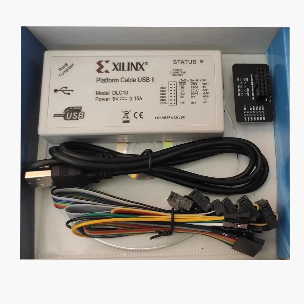 Xilinx downloader line DLC10 emulator Platform Cable USB FPGA DLC9LP ...
