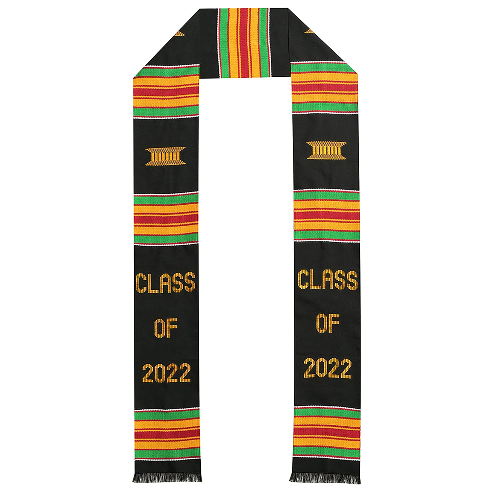 Navy Blue Embroidered Graduation Stole Sash Design Sublimation Stoles ...