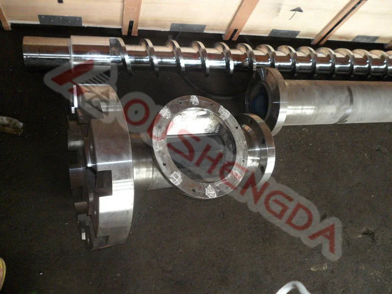 Single Screw Barrel With Venting Zone For Recycle Plastic Pe Pp Pvc Abs ...