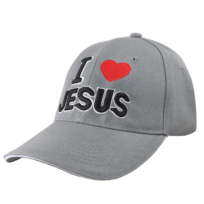 3d Embroidery Jesus Cap I Love Jesus The Christian Religion Hat ...