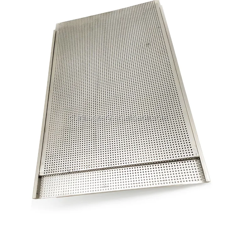 Aluminum Perforated Baking Tray Sheet Pan Bakeware With Sliding-on-off ...