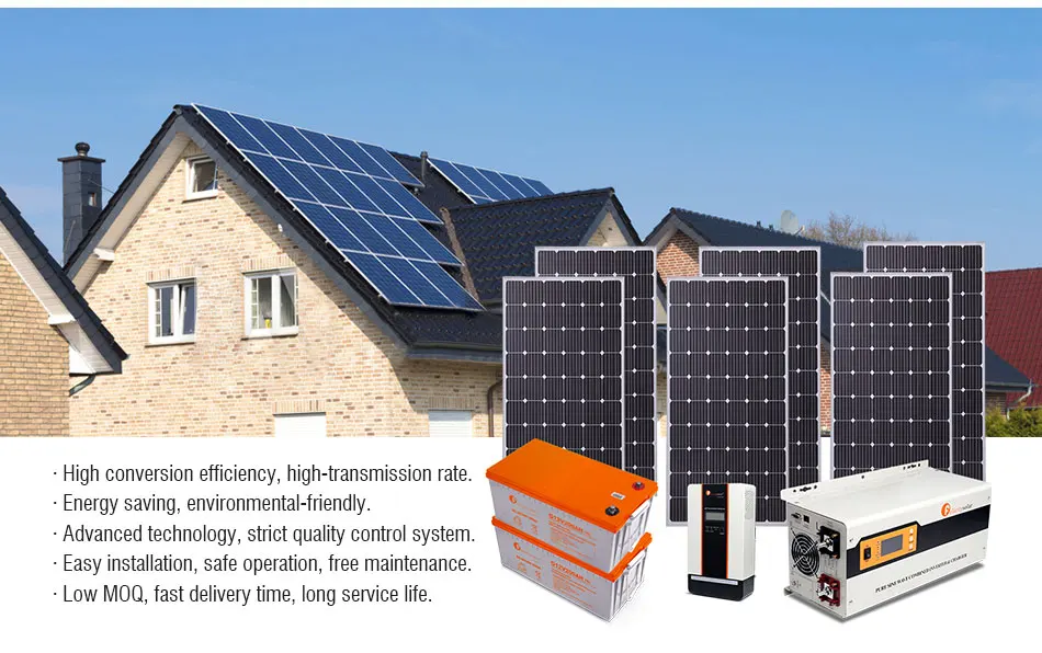 Whole House Solar Power System For Home 6kw M-fotovoltaic Panel System ...