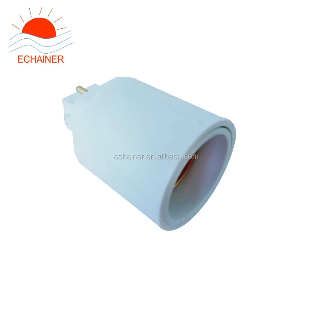 4pin 2pin gx24 to e27 lamp adapter gx24 to e26 e27 lamp holder converter| Alibaba.com