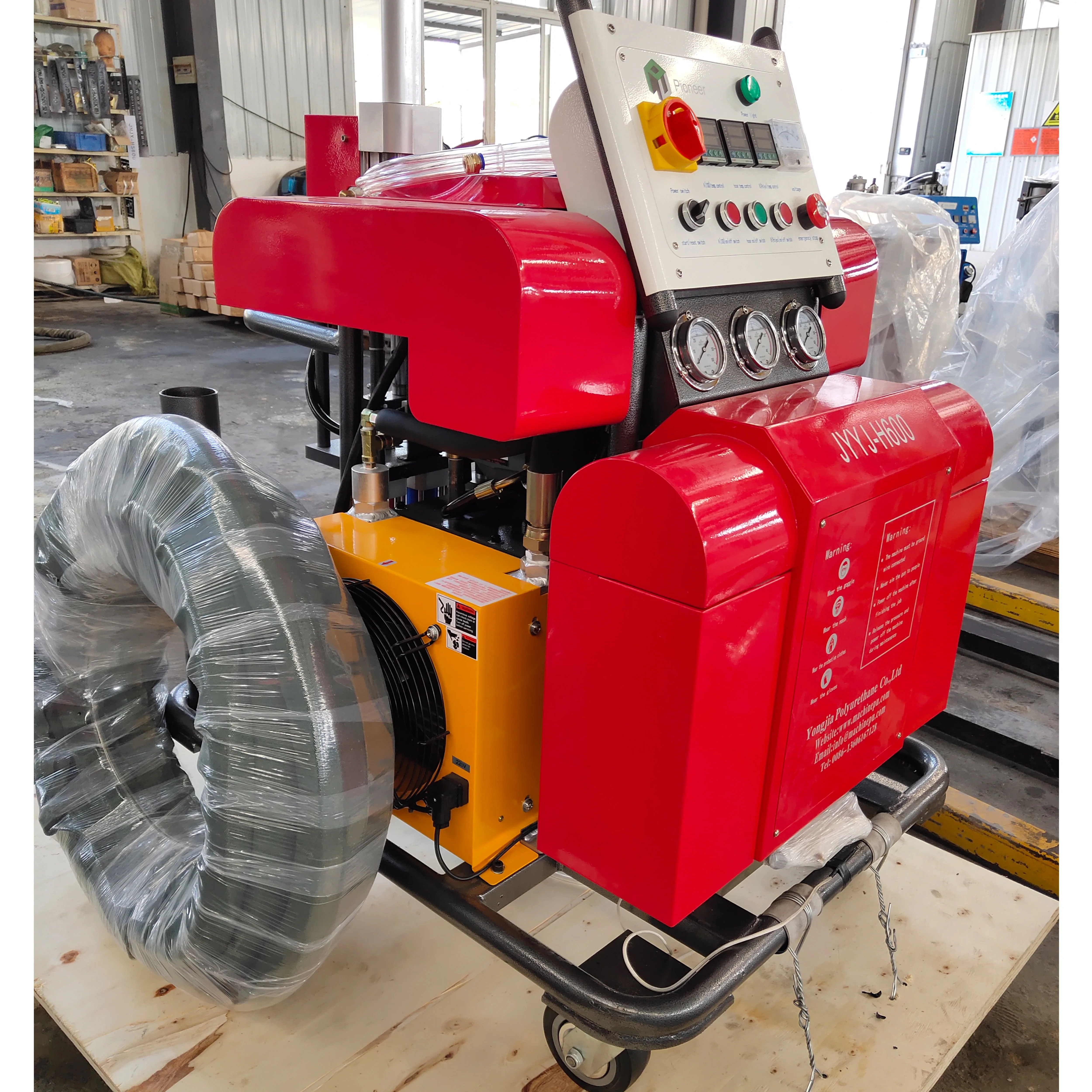 Polyurethane Foam Pu Heater Hose Pipe Heating Hose For Insulation Foam ...