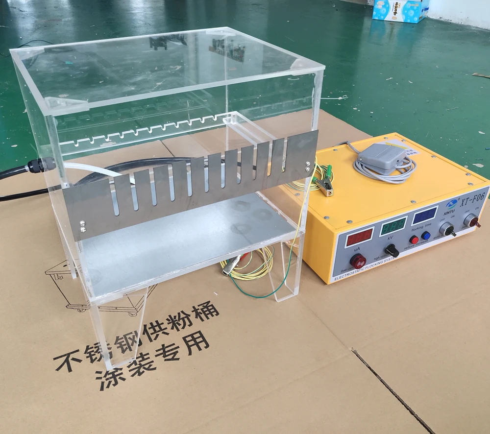 Xt-f06 Time Control Multi-fuction Electrostatic Flocking Machine With ...