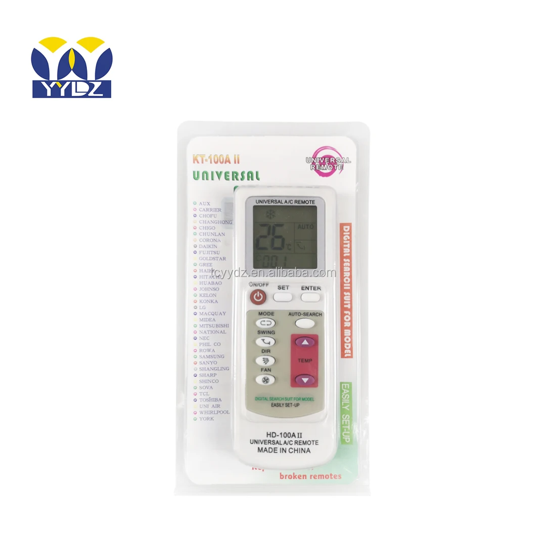 Kt 100a Aire Acondicionado Universal Control Remoto Ac - Buy Kt 100a ...