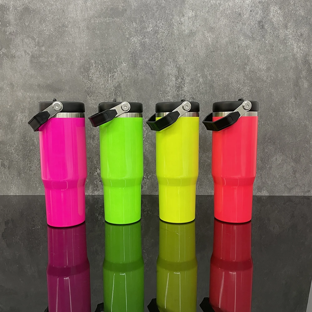 Wholesale Bulk Vacuum Insulated Electric Pink,Neon Orange,Neon Green ...