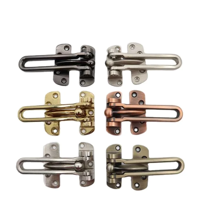Hot Door Latch Metal Zinc Alloy Door Guard Lock In Position High ...