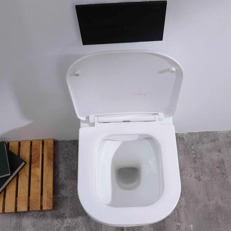 Pequena Casa Pia Wc Wc Japão Armário Combinação Quadrado Preto ...