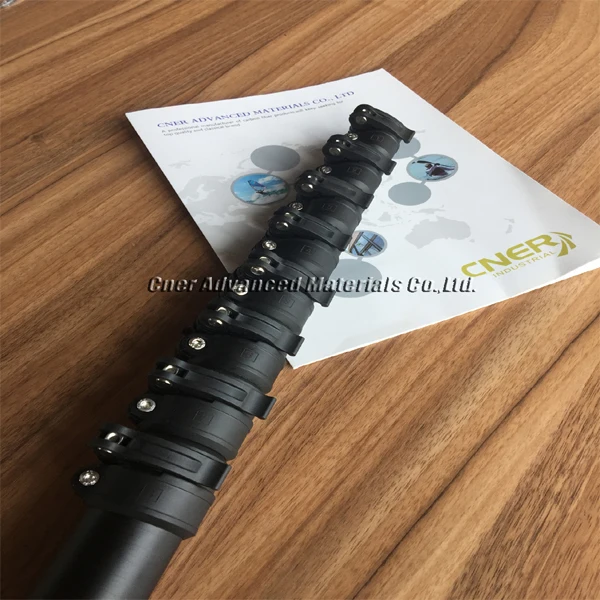 15M 3K Carbon Fiber GPS Pole - Durable Telescopic Extension