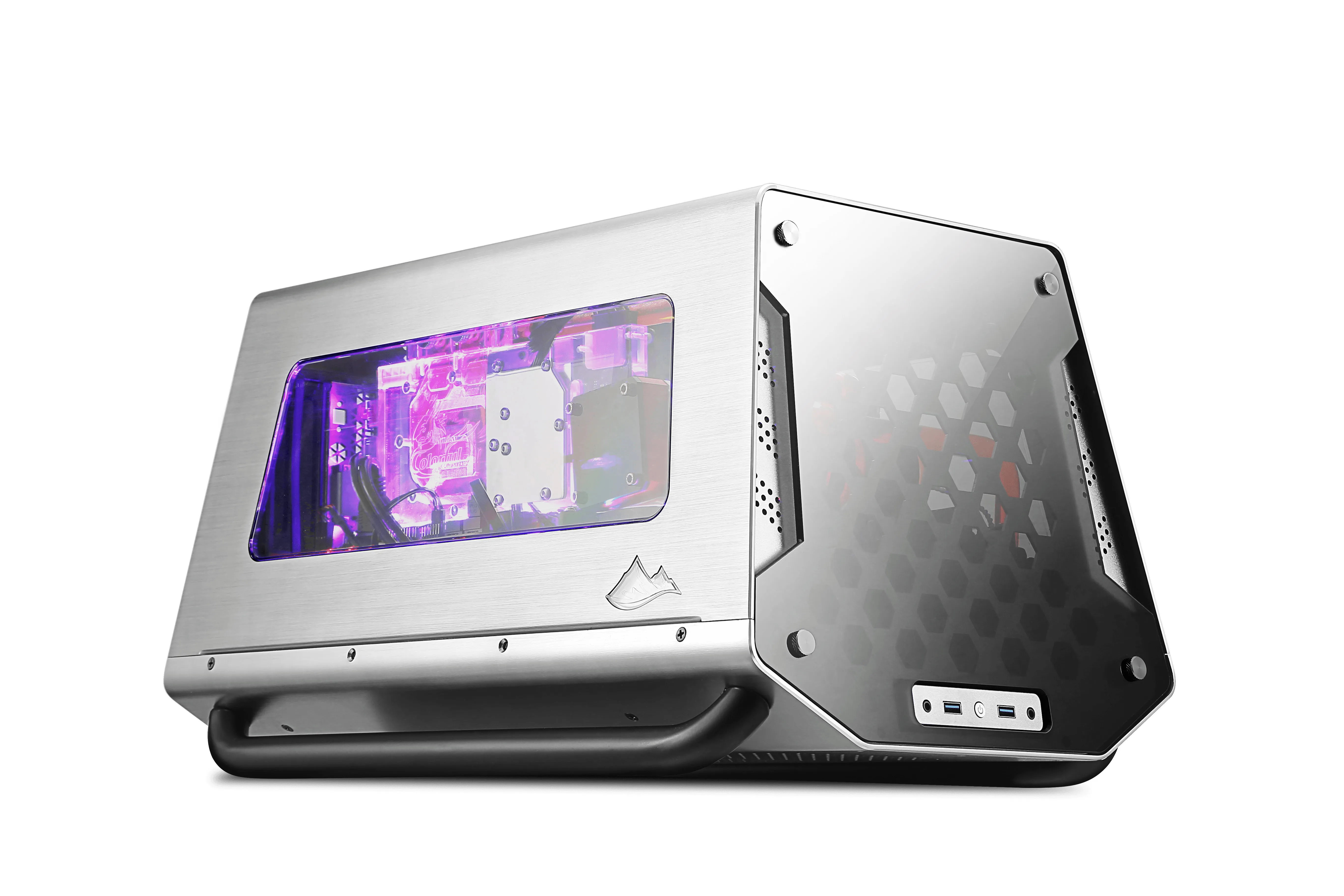 Monitor Towers White Professional Pc Tower Rgb Mother Board Itx Mini ...