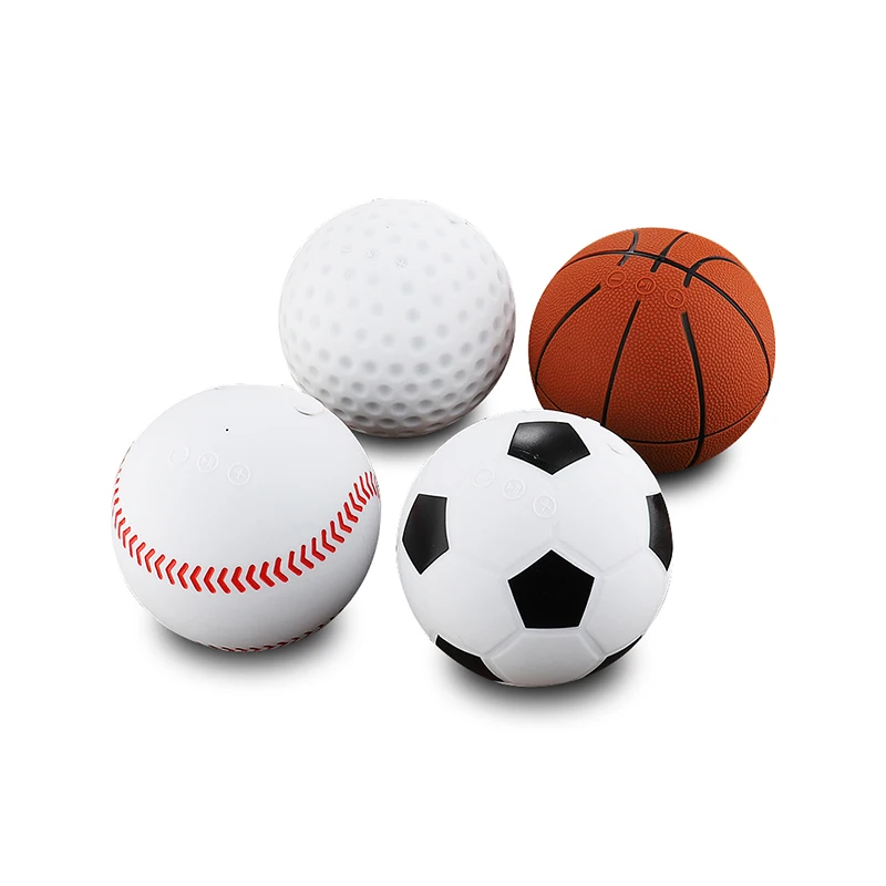 Designed Custom 3w Gift Toy Mini Speaker Ball Shape Portable Kids Radio ...